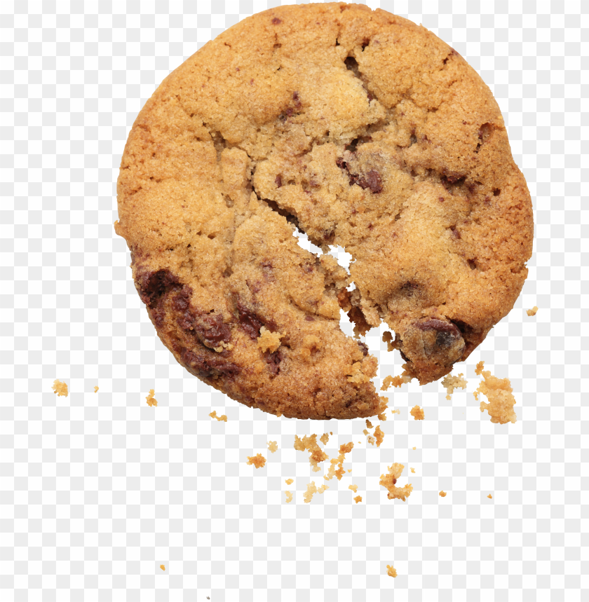 Free download | HD PNG crumbling chocolate chip cookie - Image ID ...
