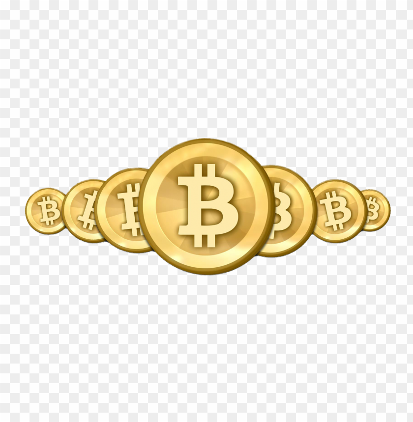 Free download | HD PNG bitcoin symbol with gold chain | TOPpng
