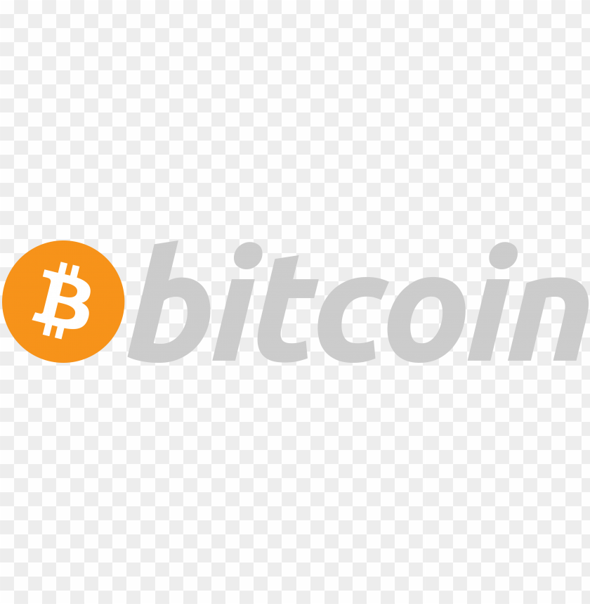 Free download | HD PNG bitcoin logo with grey text | TOPpng