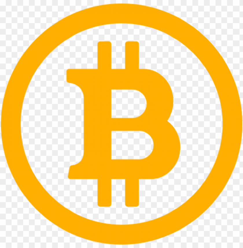 Free download | HD PNG bright orange bitcoin currency symbol | TOPpng