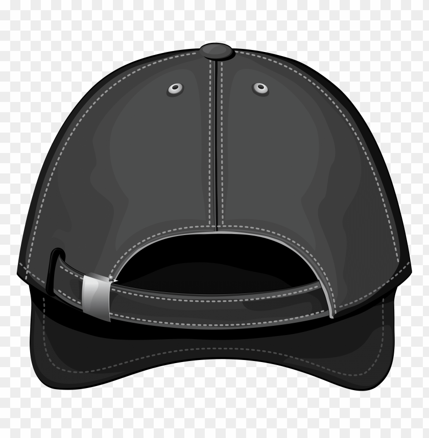 Free download | HD PNG back view black baseball cap png clipart png ...