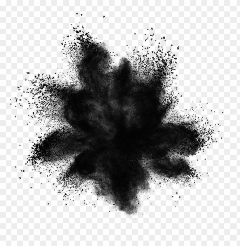 Free download | HD PNG black powder explosion effect PNG transparent ...