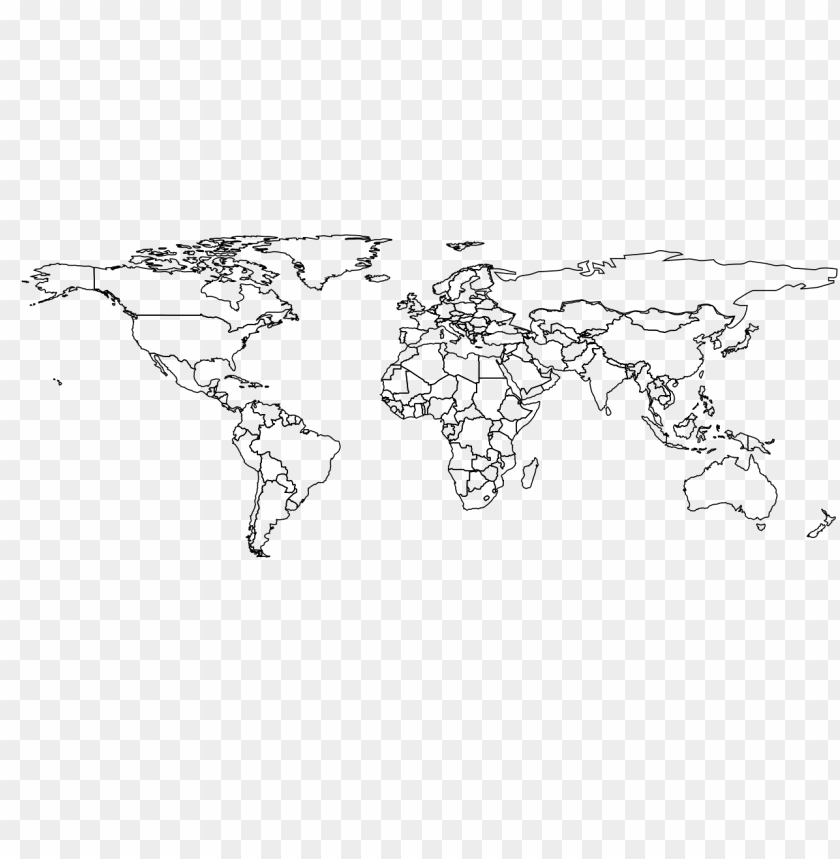 Free download | HD PNG blank color world map png PNG transparent with ...
