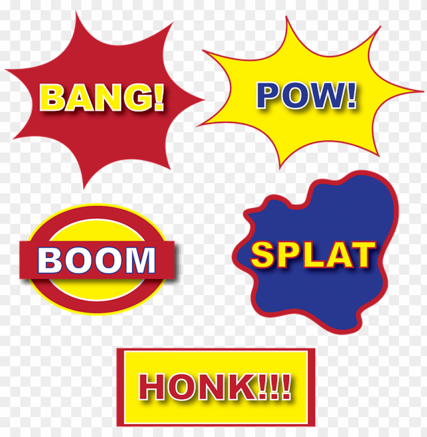 Comic Words PNG & clipart images - Page 2 | TOPpng