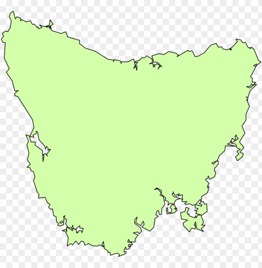 Free download | HD PNG blank map of tassie PNG transparent with Clear ...