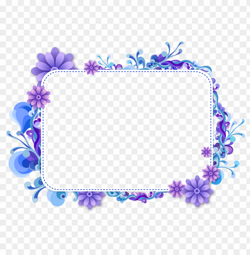Free download | HD PNG blue and purple vector frame background best ...