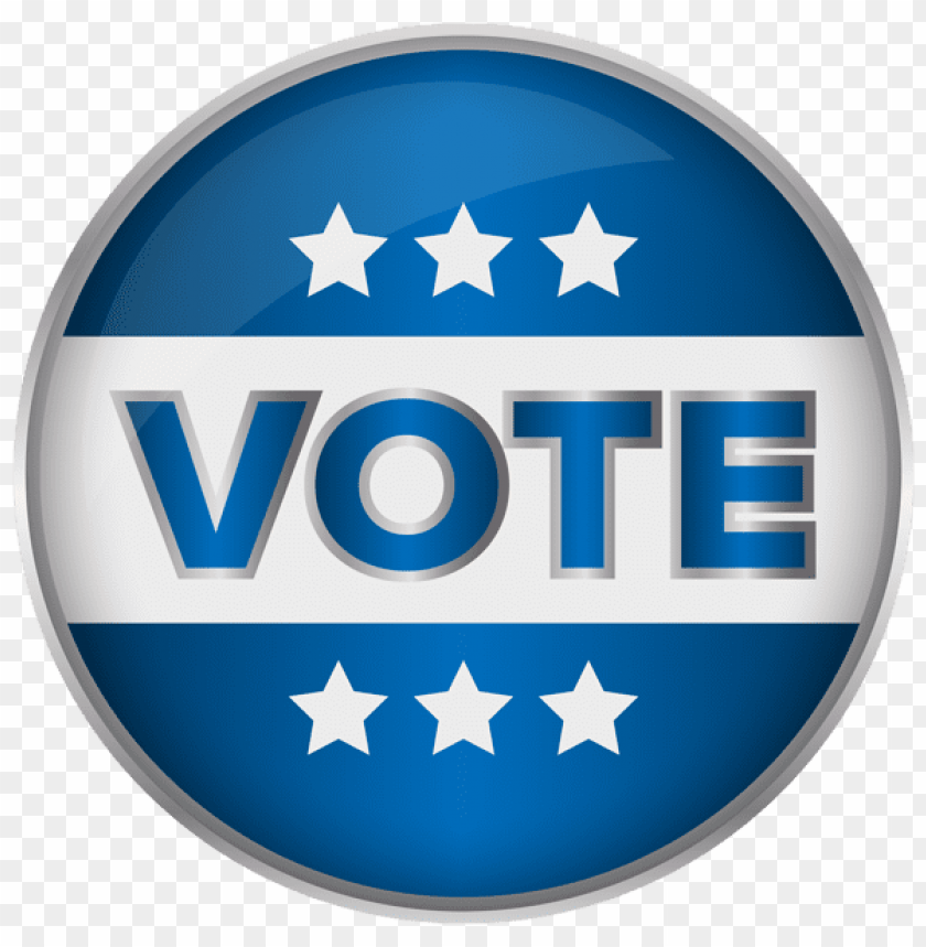 Free download | HD PNG blue badge vote clipart png photo - 53601 | TOPpng