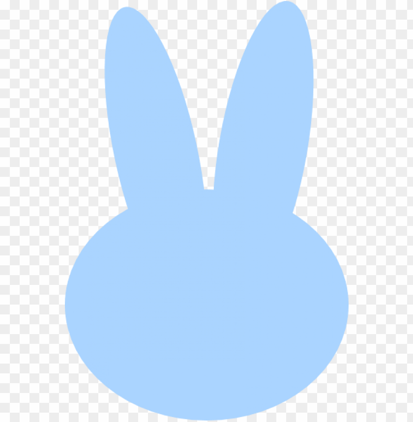 Free download | HD PNG blue bunny head clip art at clker com vector ...