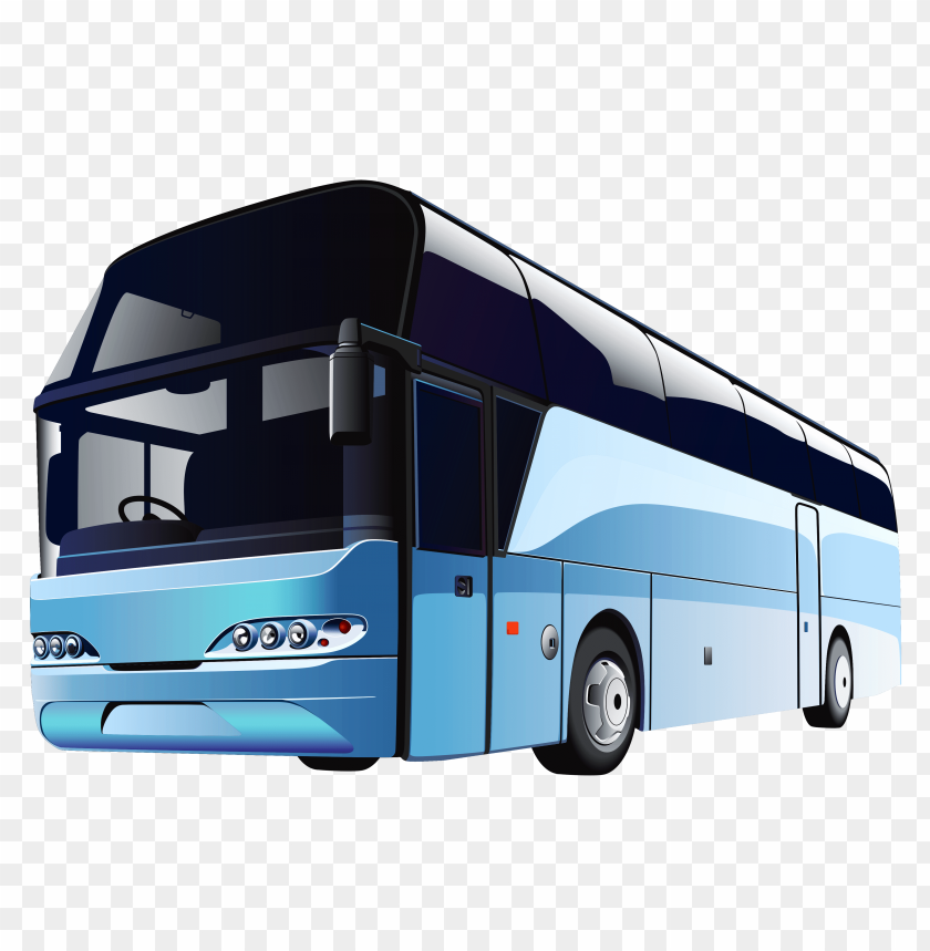 Free download | HD PNG blue passenger bus illustration clipart png ...