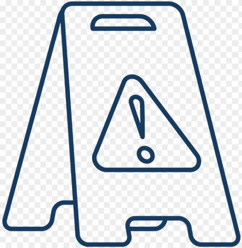 Free download | HD PNG blue caution sign line icon icon png - Free PNG ...
