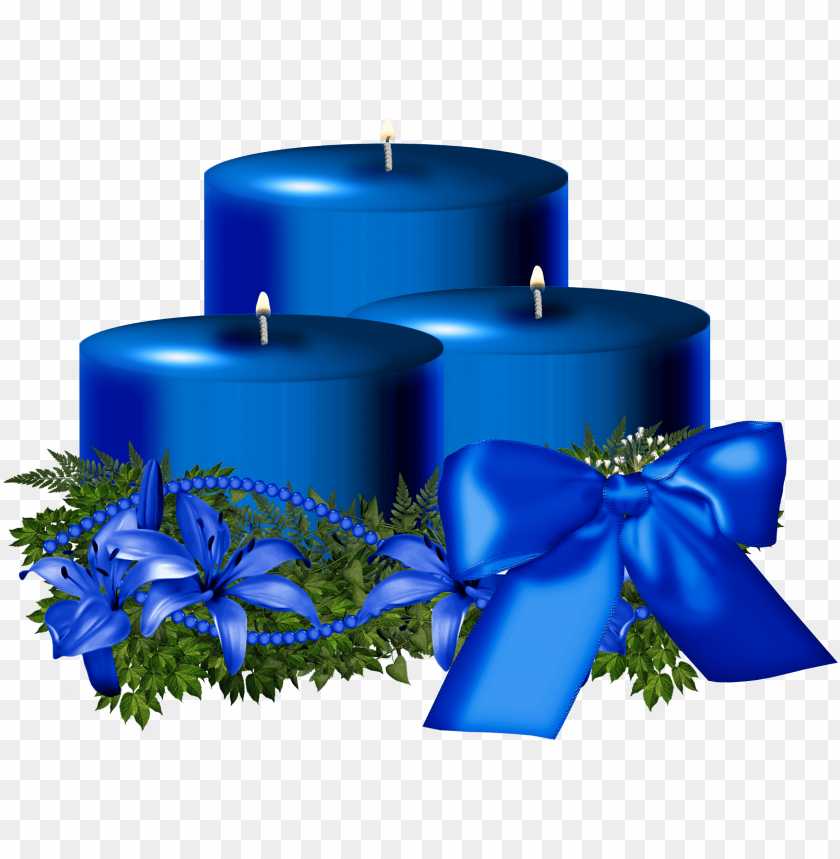 Free download | HD PNG blue christmas candle clipart png photo - 30233 ...