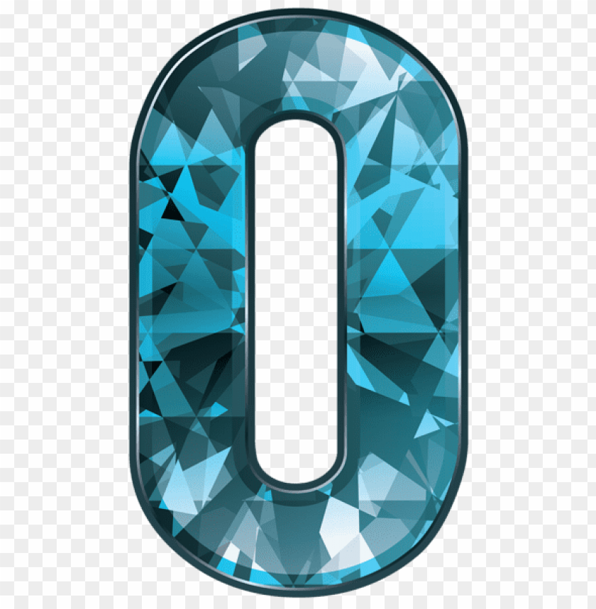 Free download | HD PNG blue crystal number zero clipart png photo ...