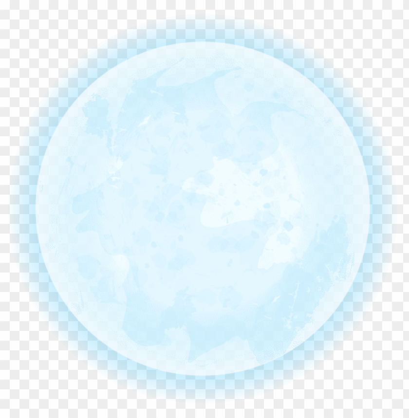 Free download | HD PNG soft blue moon transparent clipart png photo ...