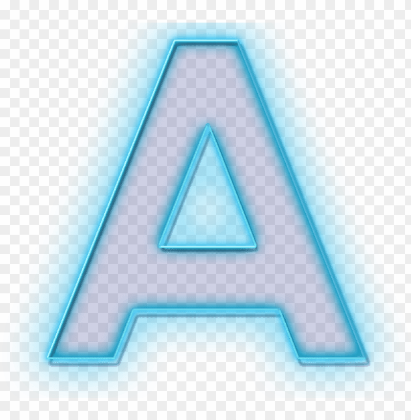 Free download | HD PNG blue neon letter a png neon letter PNG ...