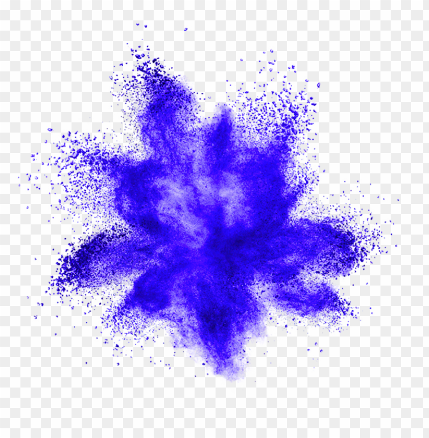 Free download | HD PNG blue powder explosion effect PNG transparent ...