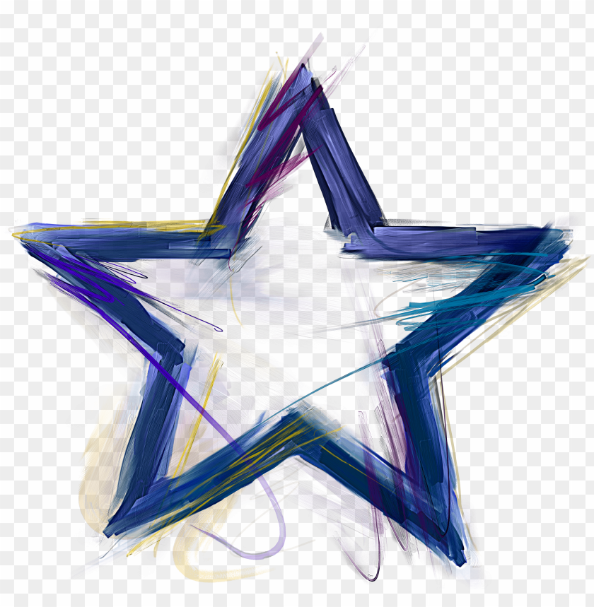 Free download | HD PNG holographic blue star vector clipart png photo ...