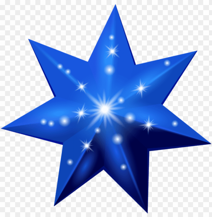Free download | HD PNG blue star deco transparent clipart png photo ...