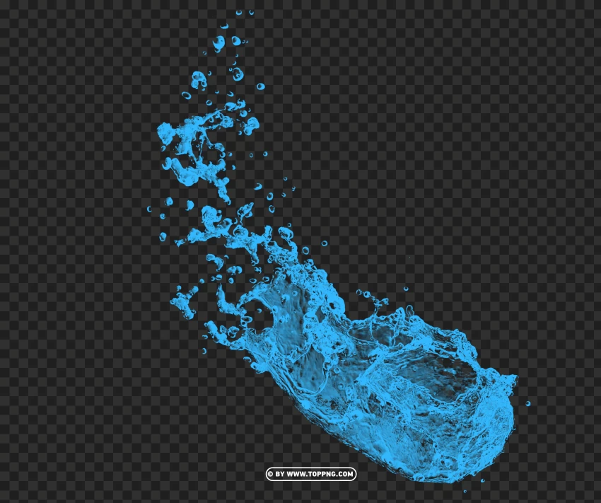 Free download | HD PNG blue water liquid splash hd effect png - Image ...