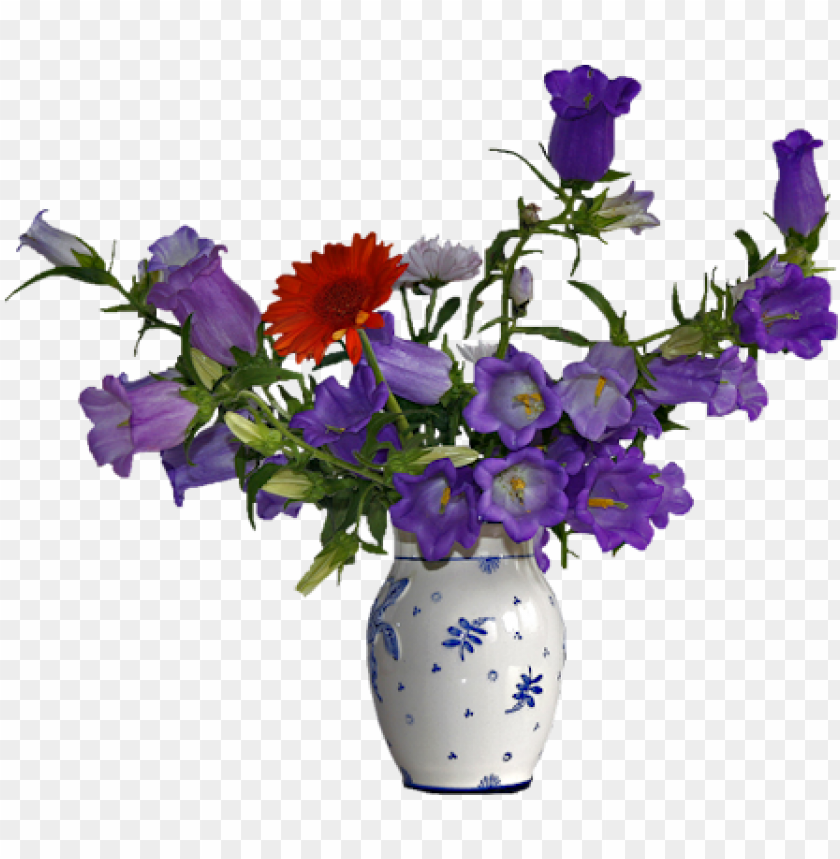 Free download | HD PNG bluflws whitejar flower with jar PNG transparent ...