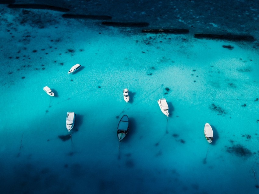 Free download | HD PNG boats yachts aerial view ocean 4k wallpaper | TOPpng