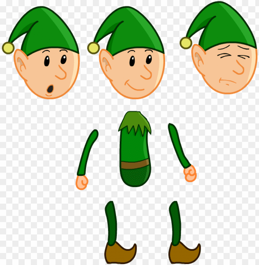 Free download | HD PNG body parts 2d character body parts transparent ...