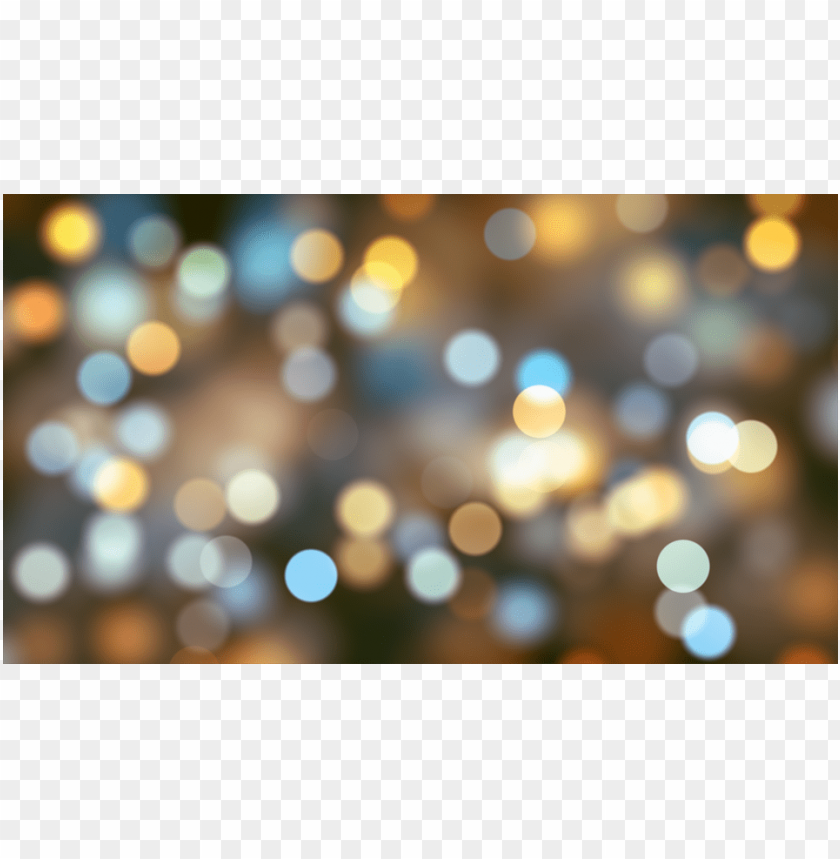 Free download | HD PNG glowing blue and gold bokeh light PNG with Transparent Background ID ...
