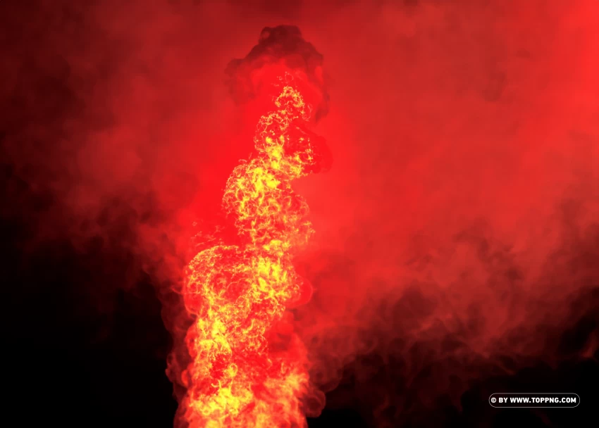 Free download | HD PNG bold red fire png and smoke swirling in a ...