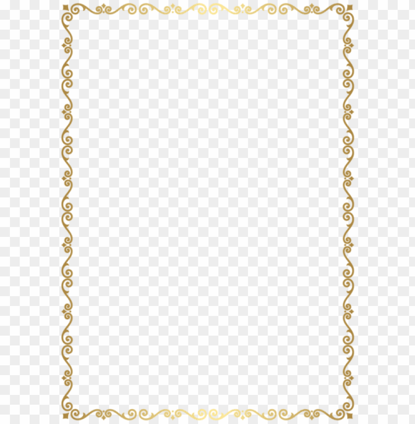 Free download | HD PNG border frame golden transparent clipart png ...