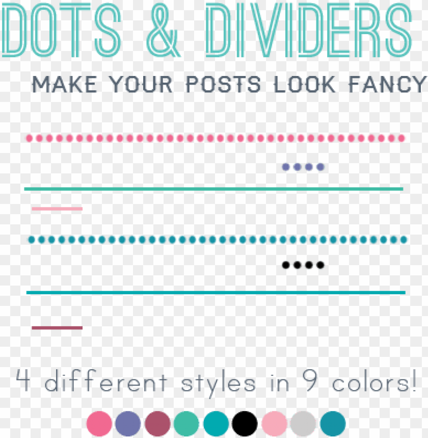 Free download | HD PNG borders and dividers for your blog posts blog ...