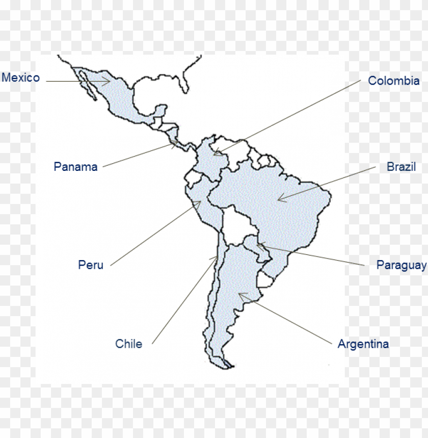 Map Of South America cutout PNG & clipart images | TOPpng
