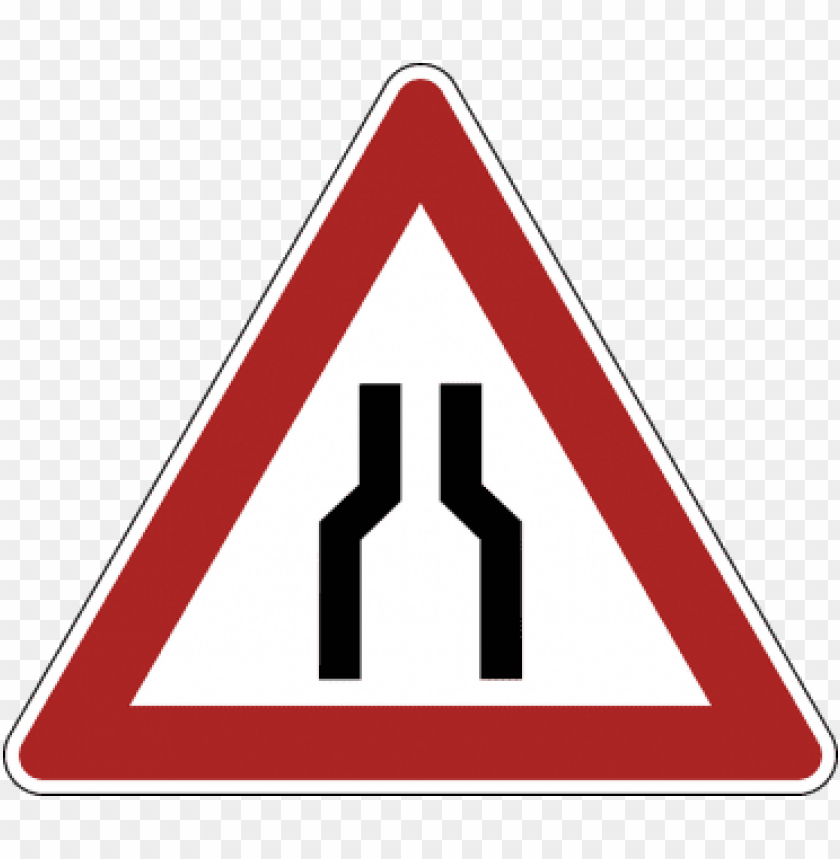 Free download | HD PNG bottleneck traffic sign bottleneck process PNG ...