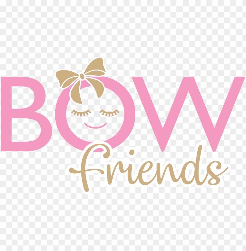 Free download | HD PNG bow friends logo cartoo PNG transparent with ...