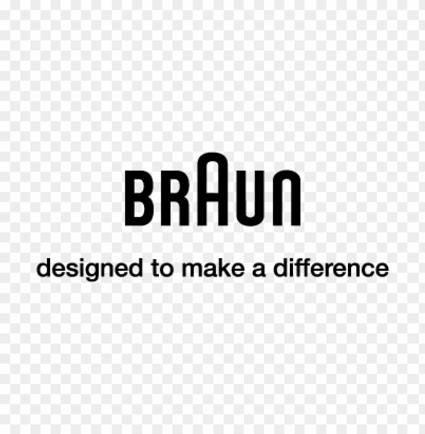 Free download | HD PNG braun design vector logo | TOPpng