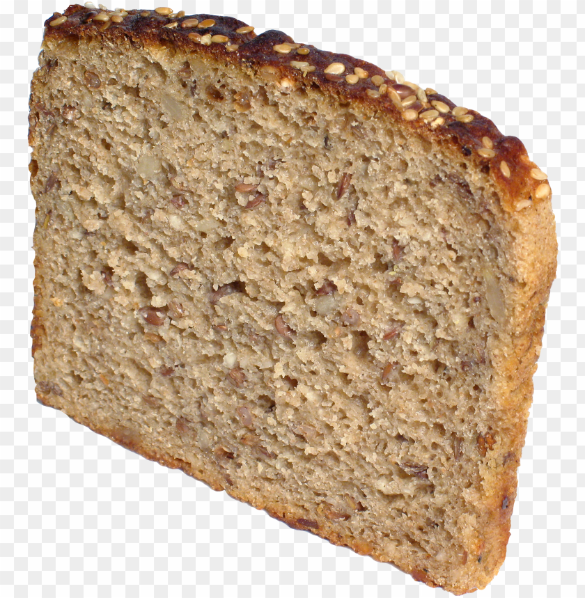 Free download | HD PNG whole grain bread slice with seeds - Image ID ...
