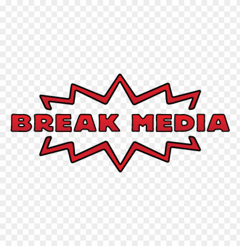 Free download | HD PNG break media logo vector | TOPpng