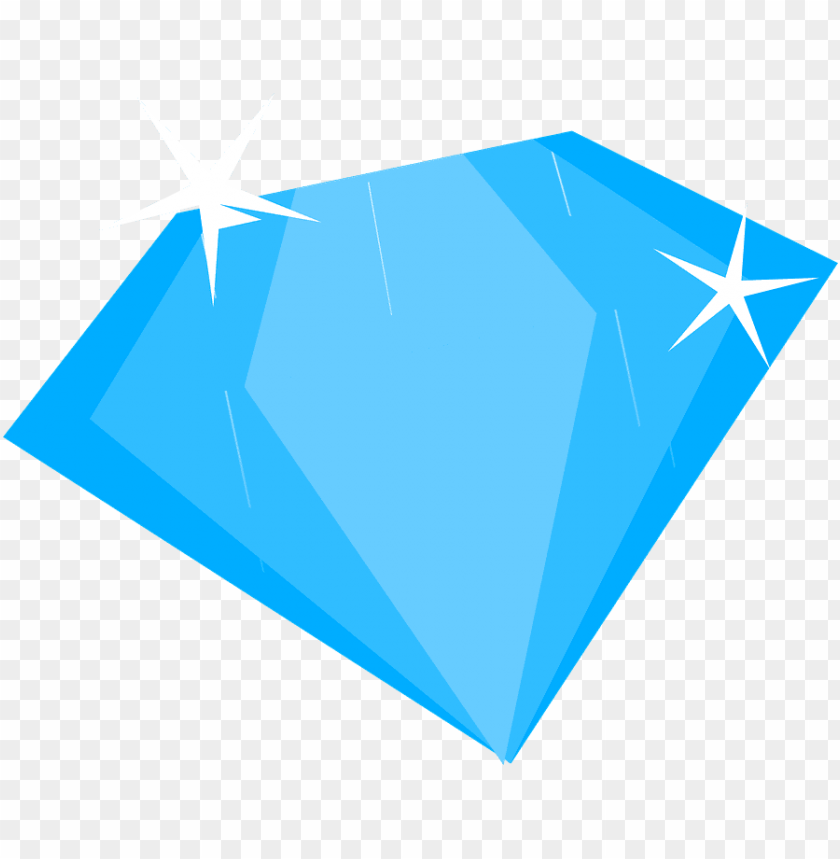 Blue Diamond Shape Clip Art
