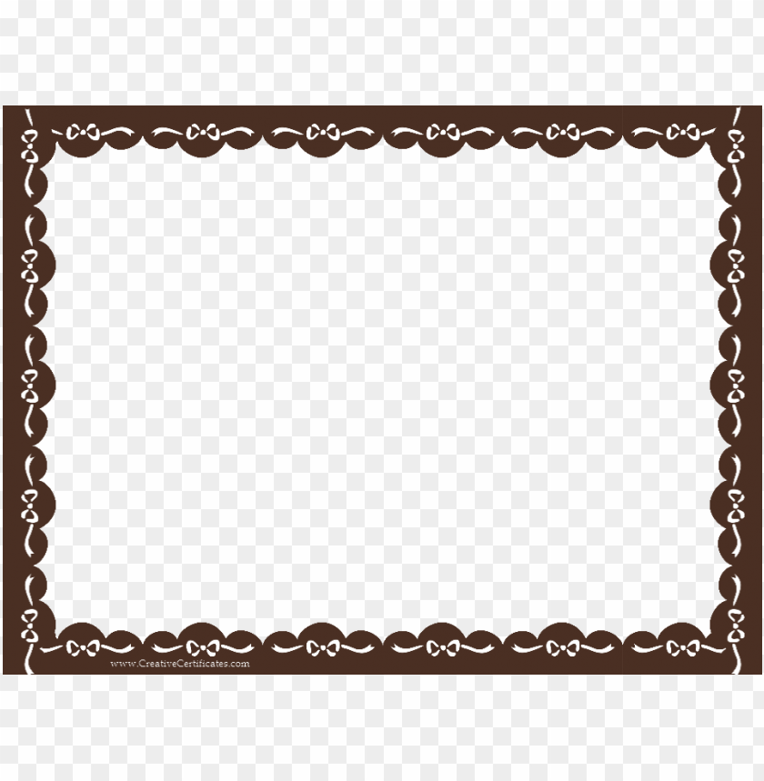 Free download | HD PNG brown ornate frame with intricate details on the ...