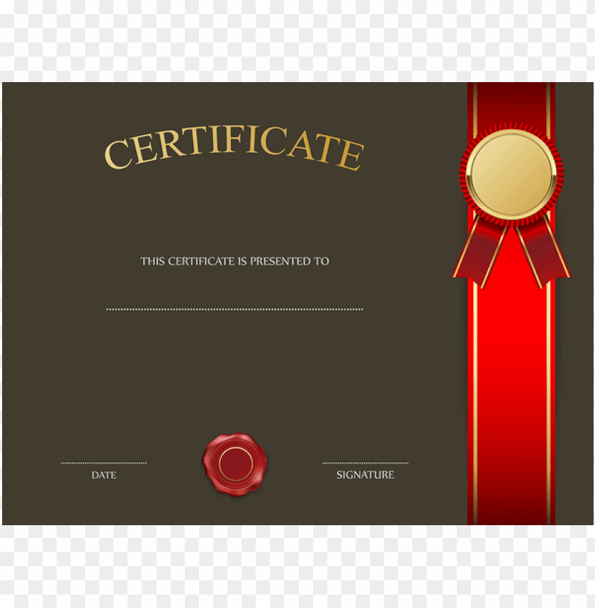 Free download | HD PNG brown certificate template clipart png photo ...