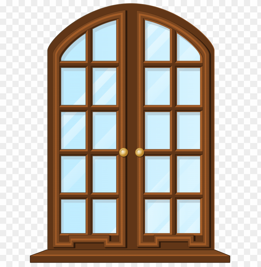 Free download | HD PNG brown arched window vector clipart png photo ...