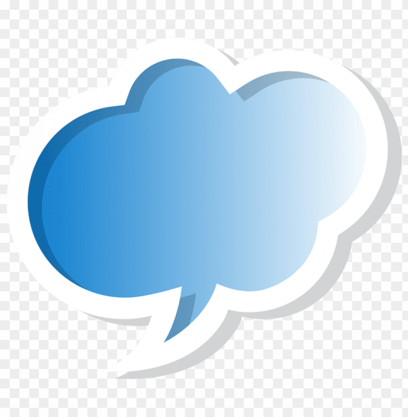Free download | HD PNG bubble speech cloud blue clipart png photo ...