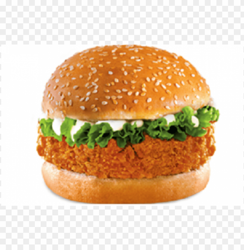 Free download | HD PNG burger transparent non veg kfc veg zinger burger ...