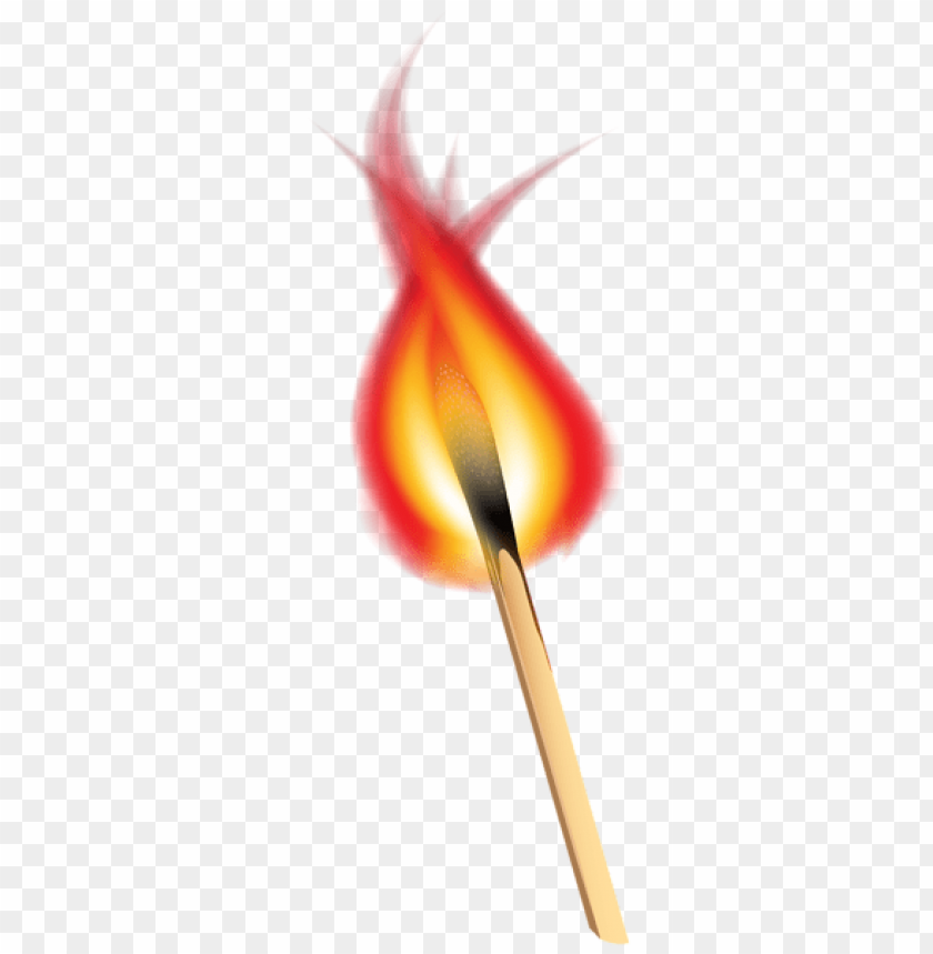 Free download | HD PNG PNG image of burning matchstick with red and ...