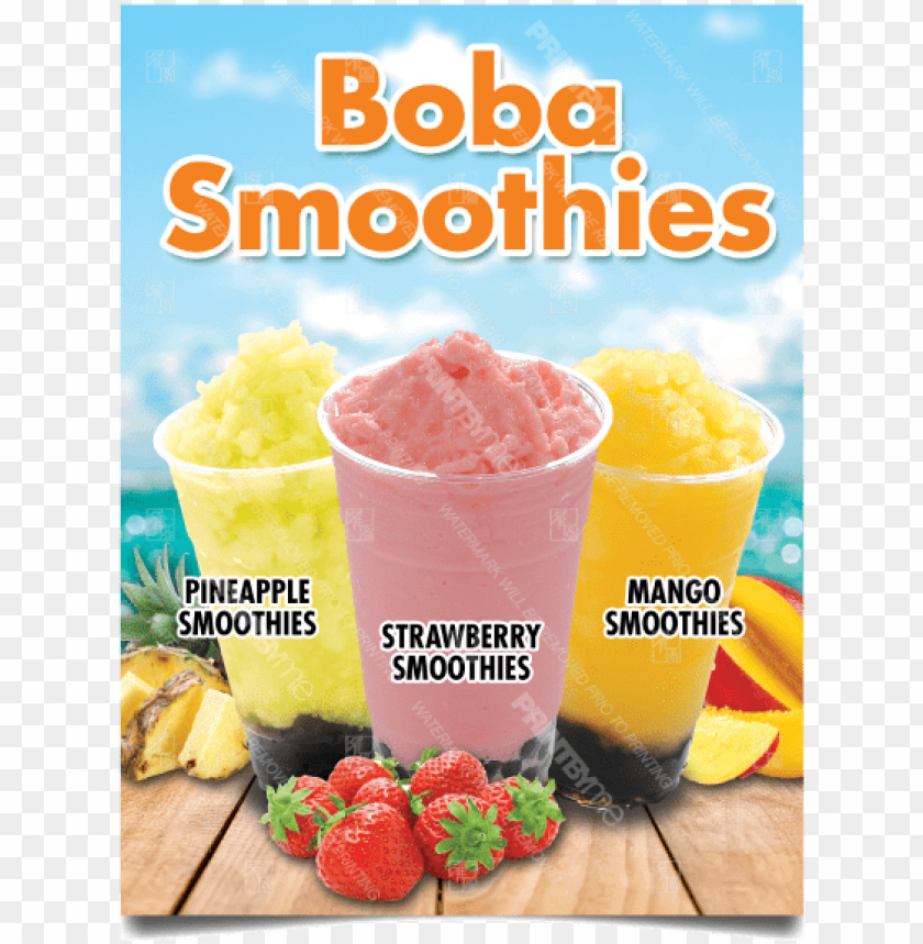 Free download | HD PNG bv 150 assorted boba smoothies poster smoothie ...