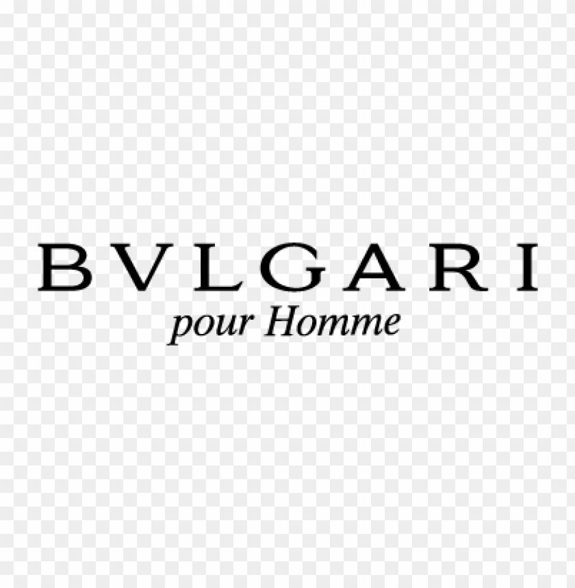 Free download | HD PNG bvlgari puor homme vector logo | TOPpng