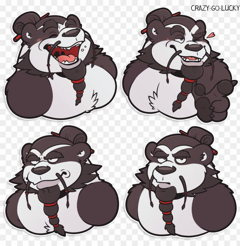 Free download | HD PNG c jiyao telegram stickers panda telegram ...