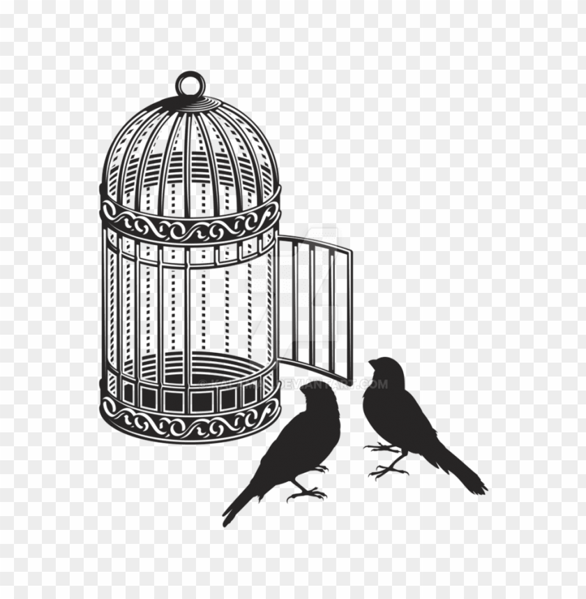 Free download | HD PNG open birdcage with birds transparent clipart png ...
