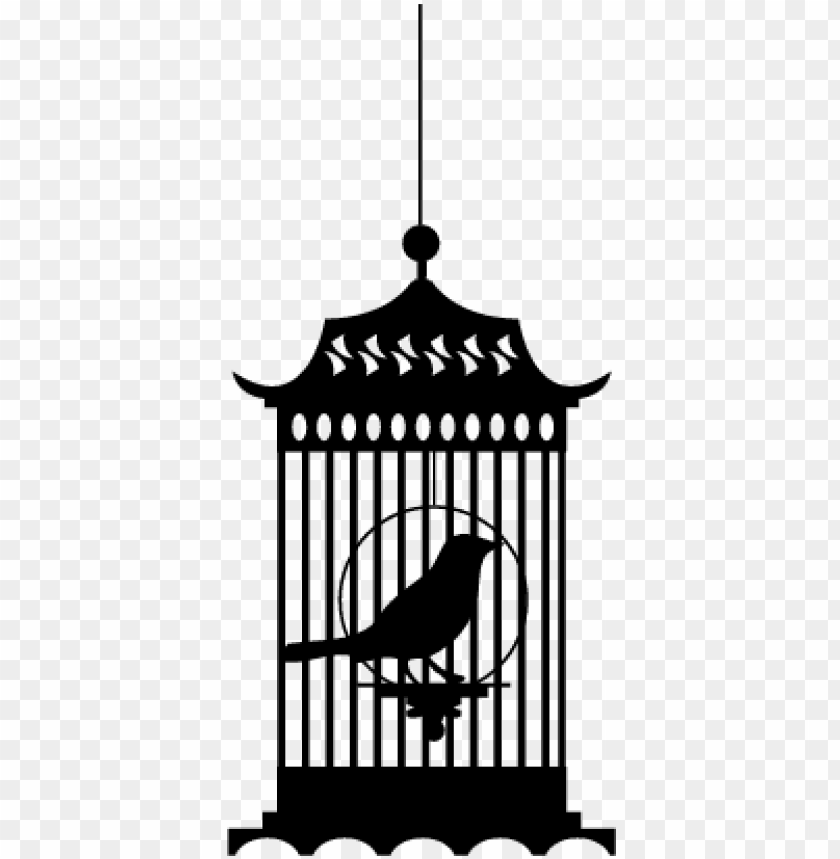Free download | HD PNG caged bird black and white PNG transparent with ...
