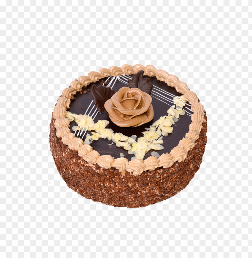 Free download | HD PNG mini chocolate cake with rose design - Image ID ...