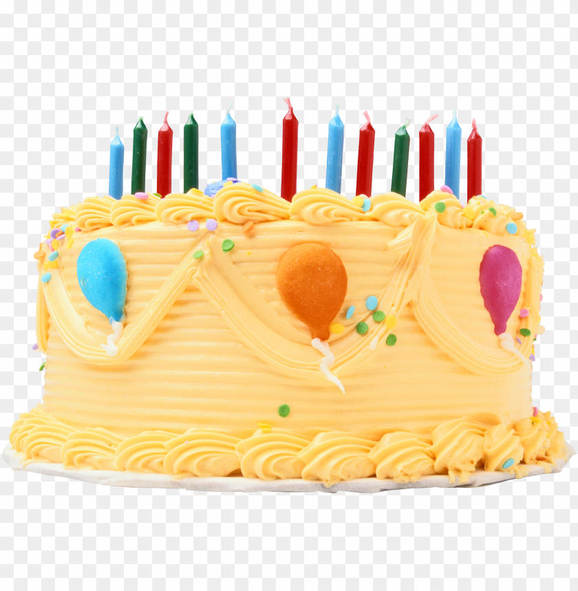 Free download | HD PNG birthday cake with colorful balloons - Image ID ...