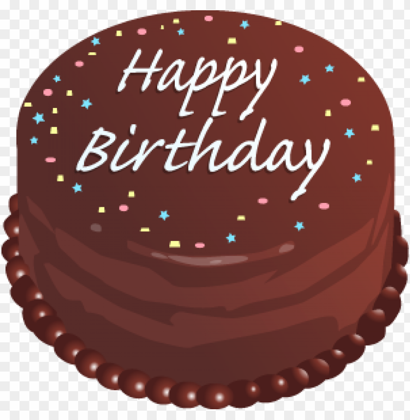 Free download | HD PNG birthday cake with chocolate icing - Image ID ...